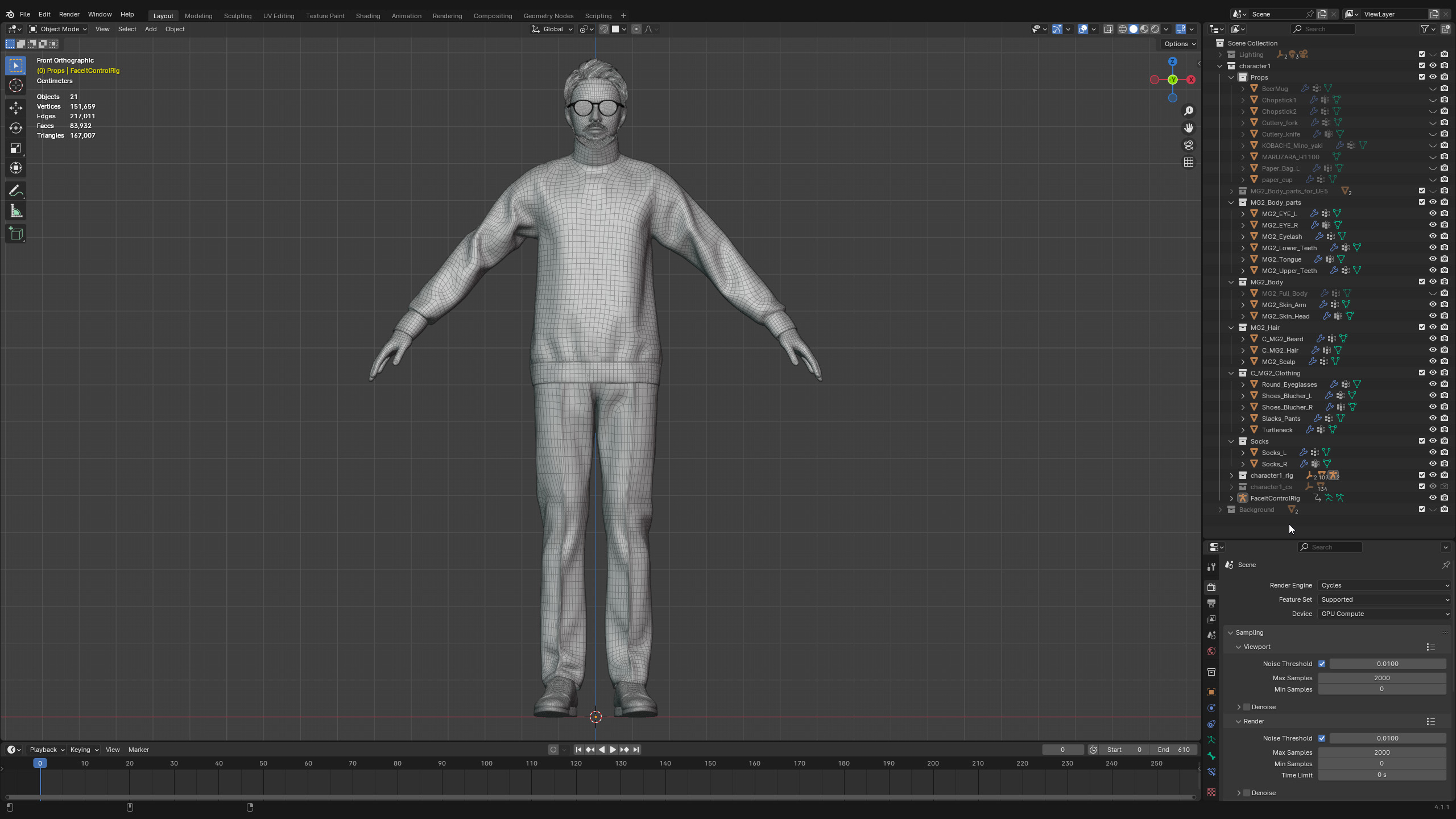 modelo 3d Personaje modular manipulado - Modelo 3D de hombre asiático ...