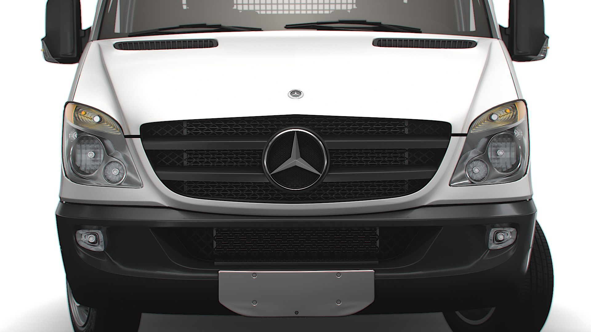 Mercedes Benz Sprinter Dropside Tail Lift 2018 Model - TurboSquid 2060851