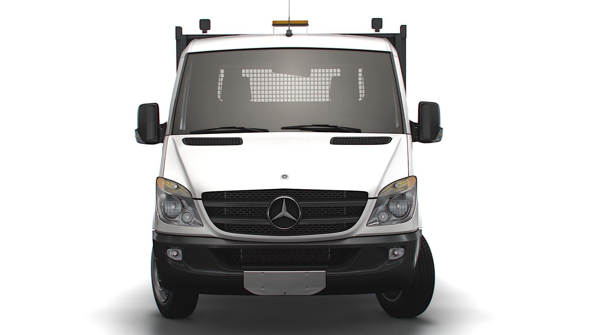 Mercedes Benz Sprinter Dropside Tail Lift 2018 Model - TurboSquid 2060851