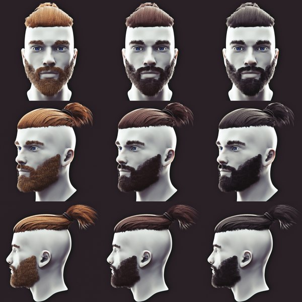 Beard 3D Models for Download | TurboSquid