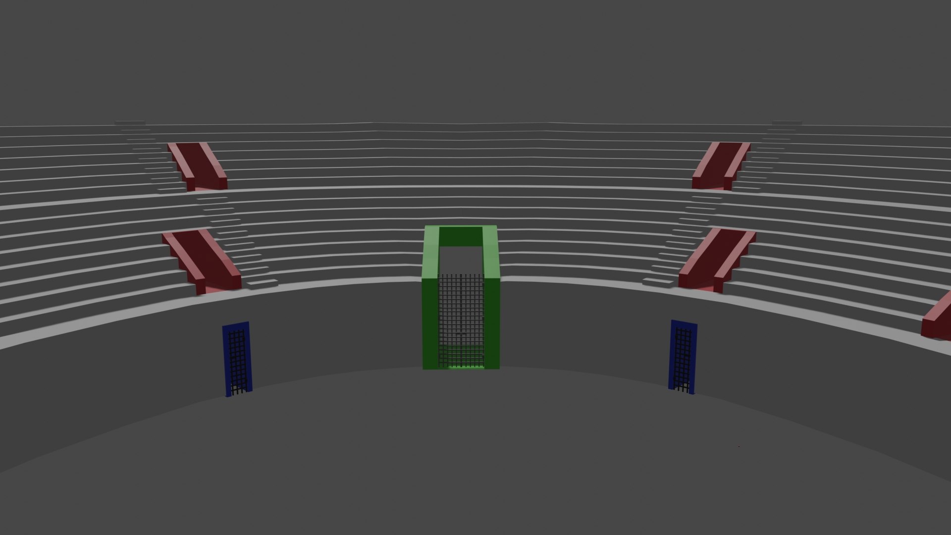 3D Model Roman Amphitheater - TurboSquid 2158382