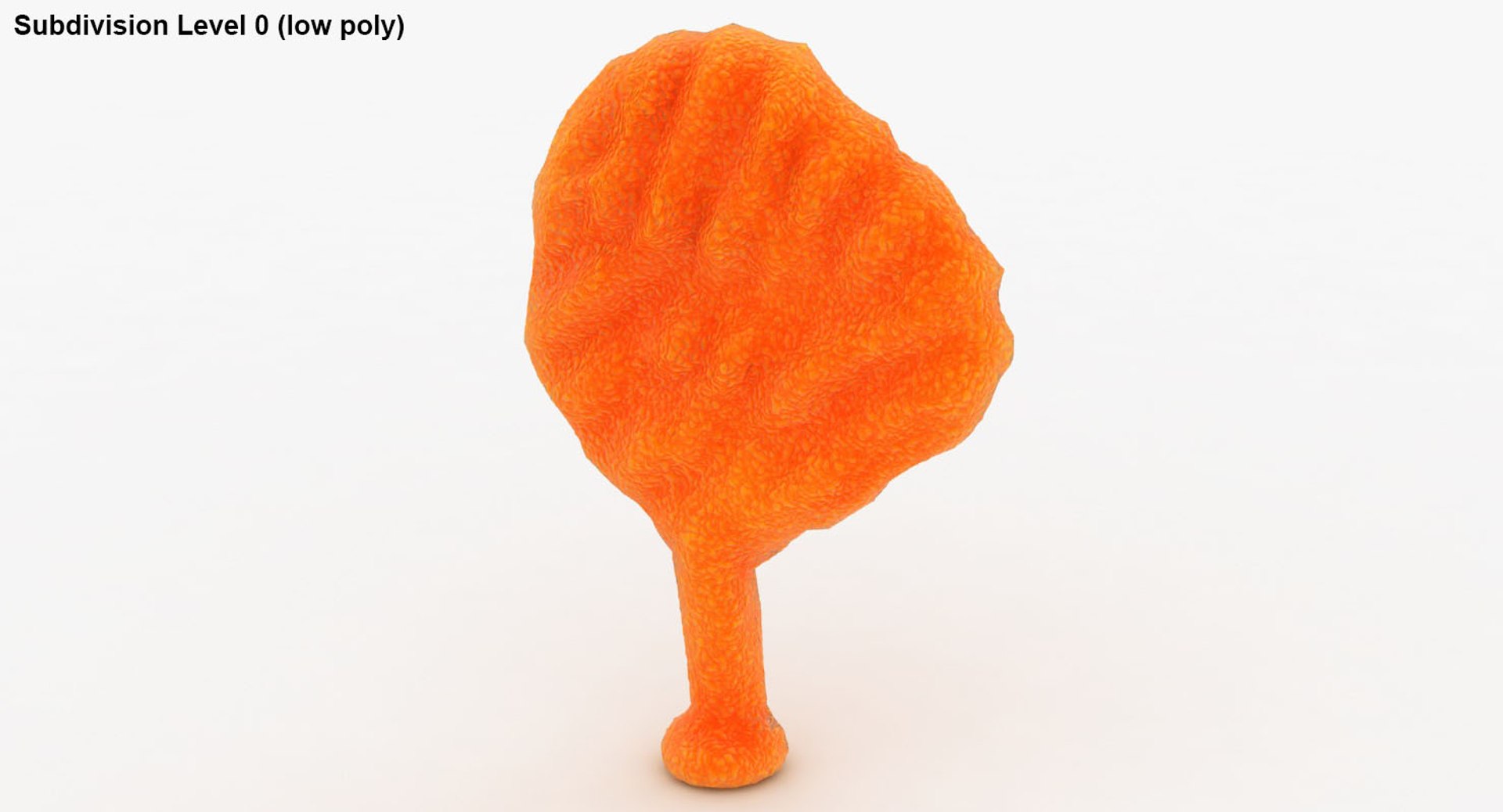 3D Realistic Orange Tree Sponge - TurboSquid 1370151