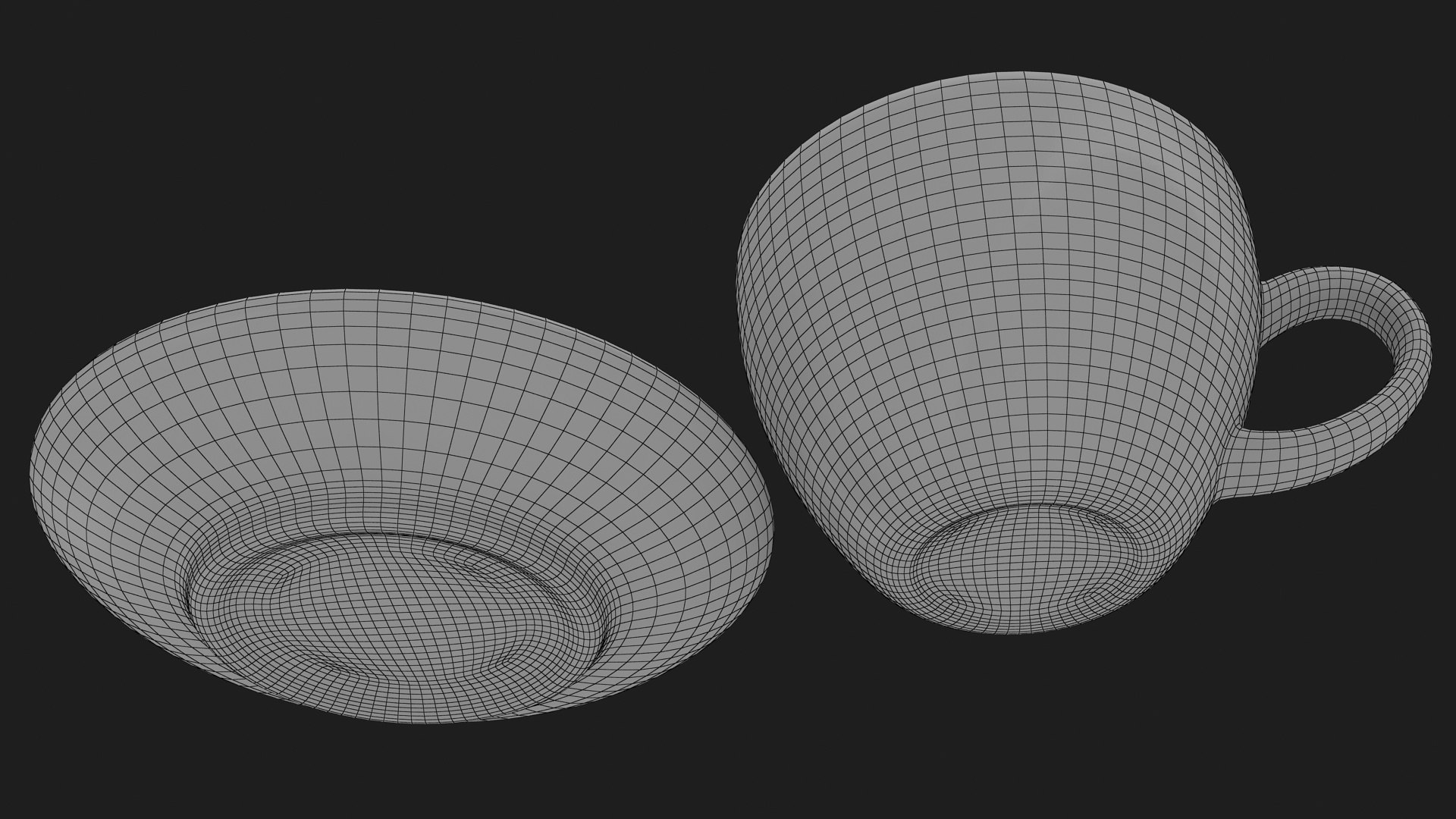 Latte Mug 3D Model - TurboSquid 2194160