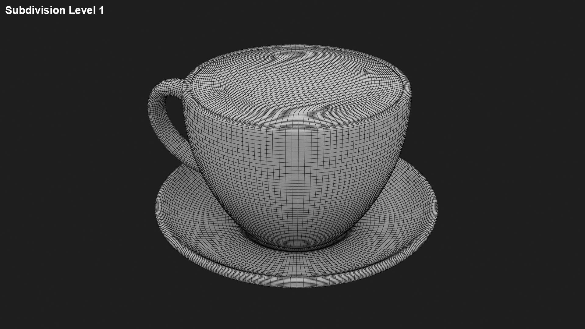Latte Mug 3D Model - TurboSquid 2194160