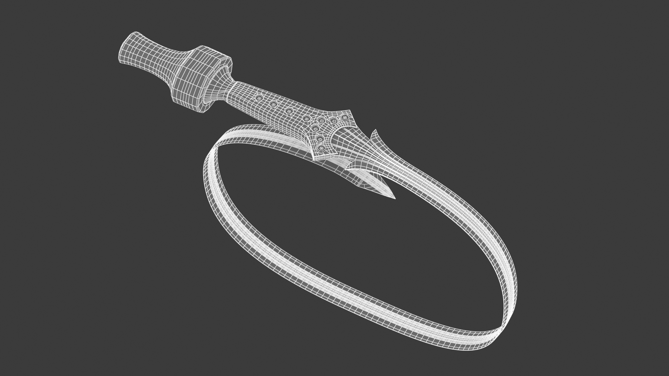 Urumi Sword 3D model - TurboSquid 1769222