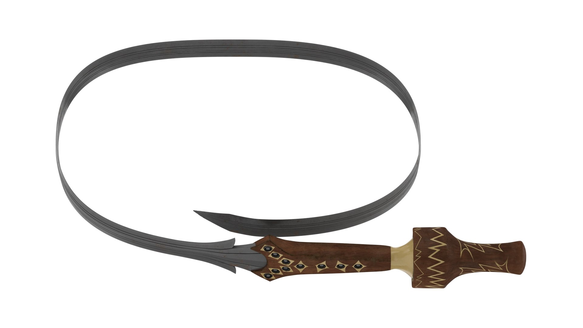 Urumi Sword 3D Model - TurboSquid 1769222