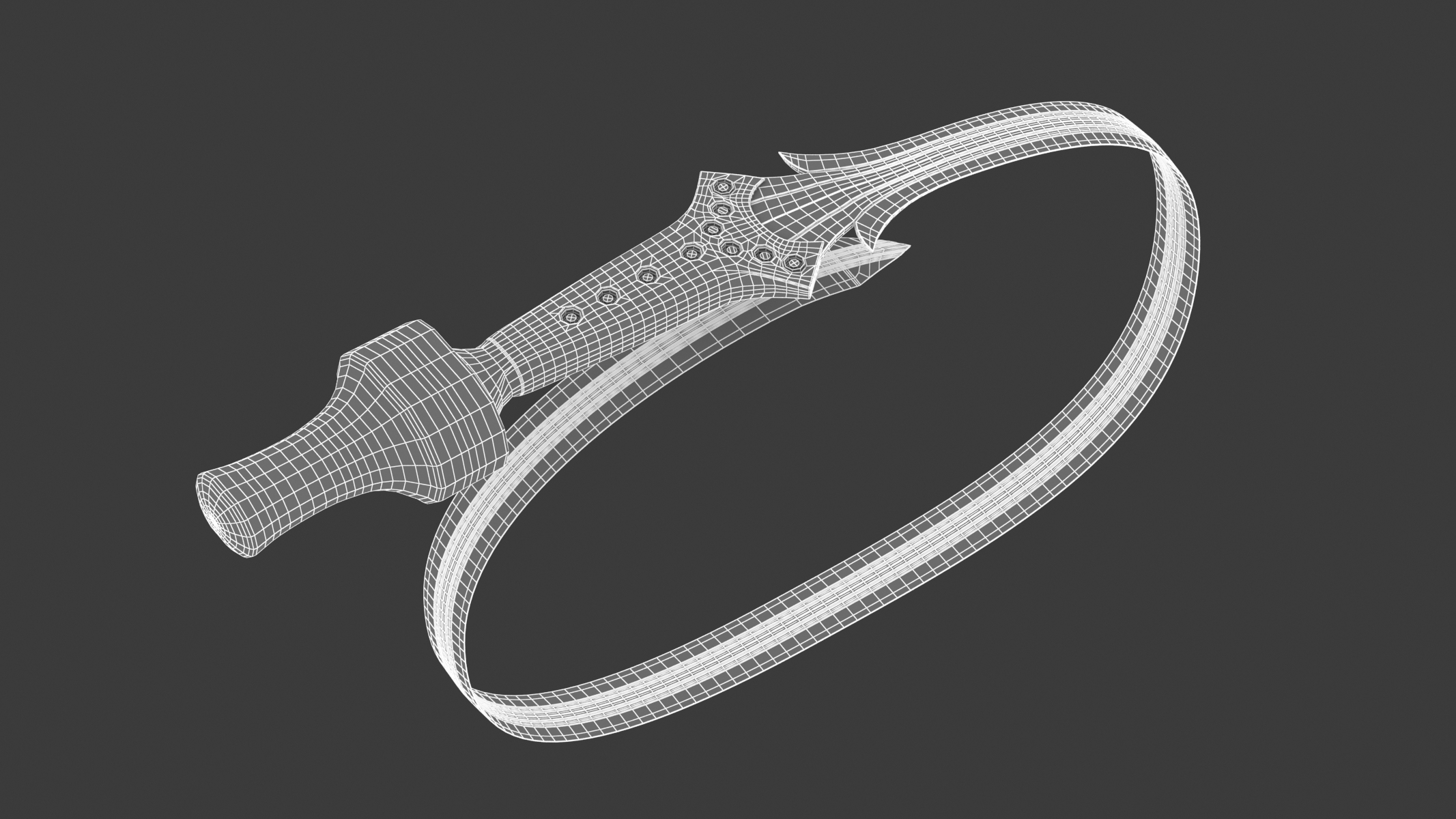 Urumi Sword 3D model - TurboSquid 1769222