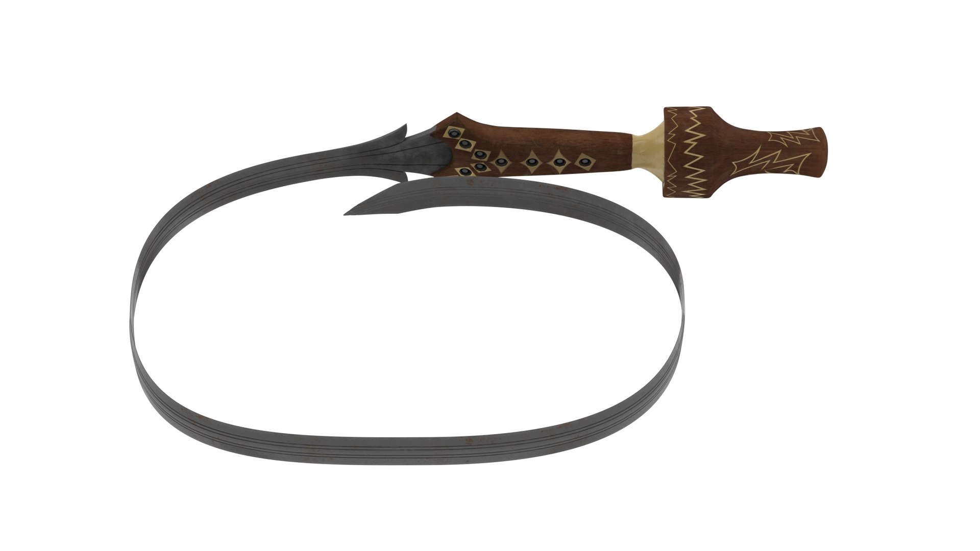 Urumi Sword 3D Model - TurboSquid 1769222