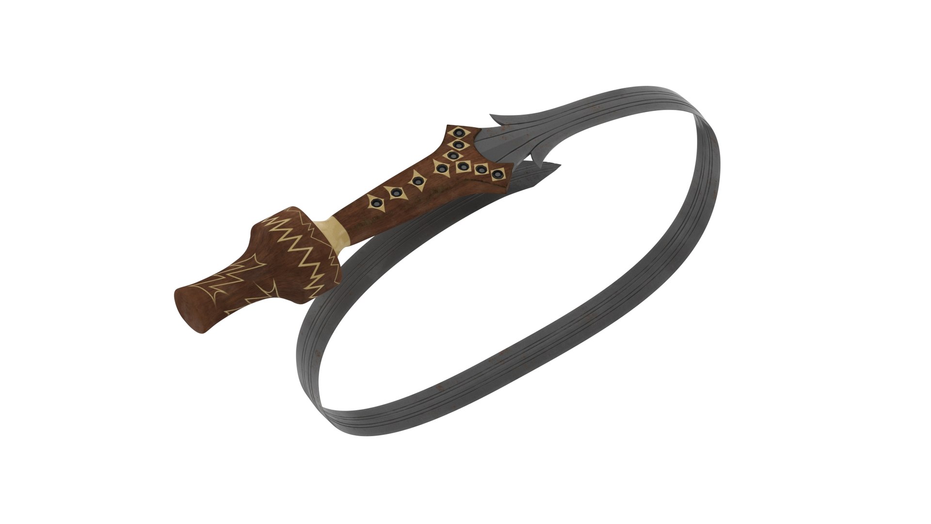 Urumi Sword 3D Model - TurboSquid 1769222