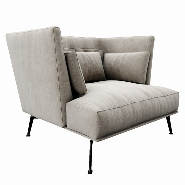 3D armchair maxdivani giselle model - TurboSquid 1451343