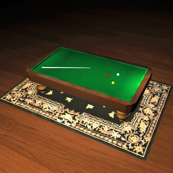 modelo 3d de billar - TurboSquid 666250