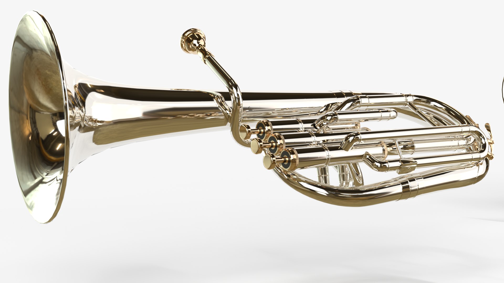 Alto Horn And Tenor Horn Three Types Of Materials Brass Copper And ...