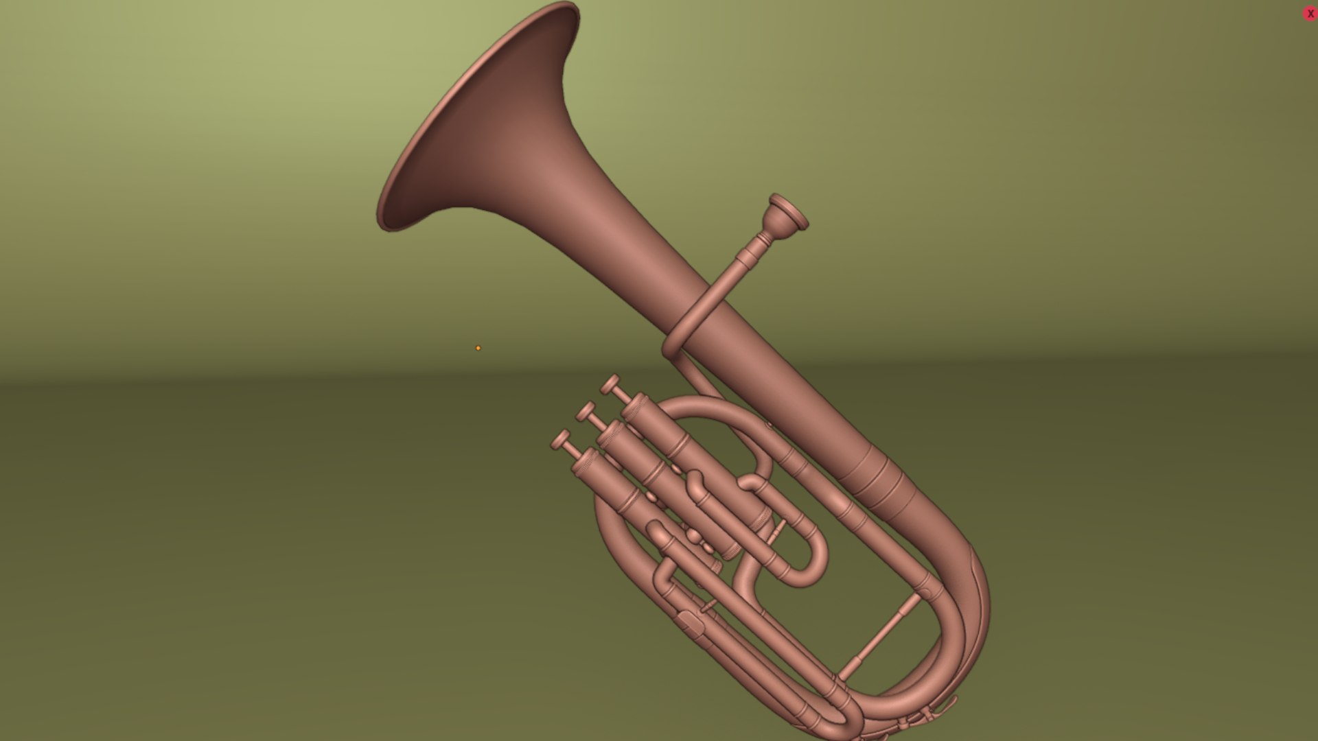 Alto Horn And Tenor Horn Three Types Of Materials Brass Copper And ...