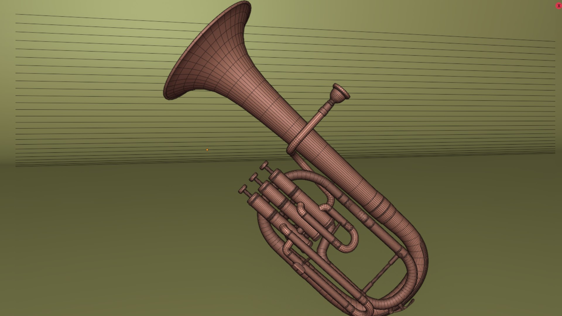 Alto Horn And Tenor Horn Three Types Of Materials Brass Copper And ...