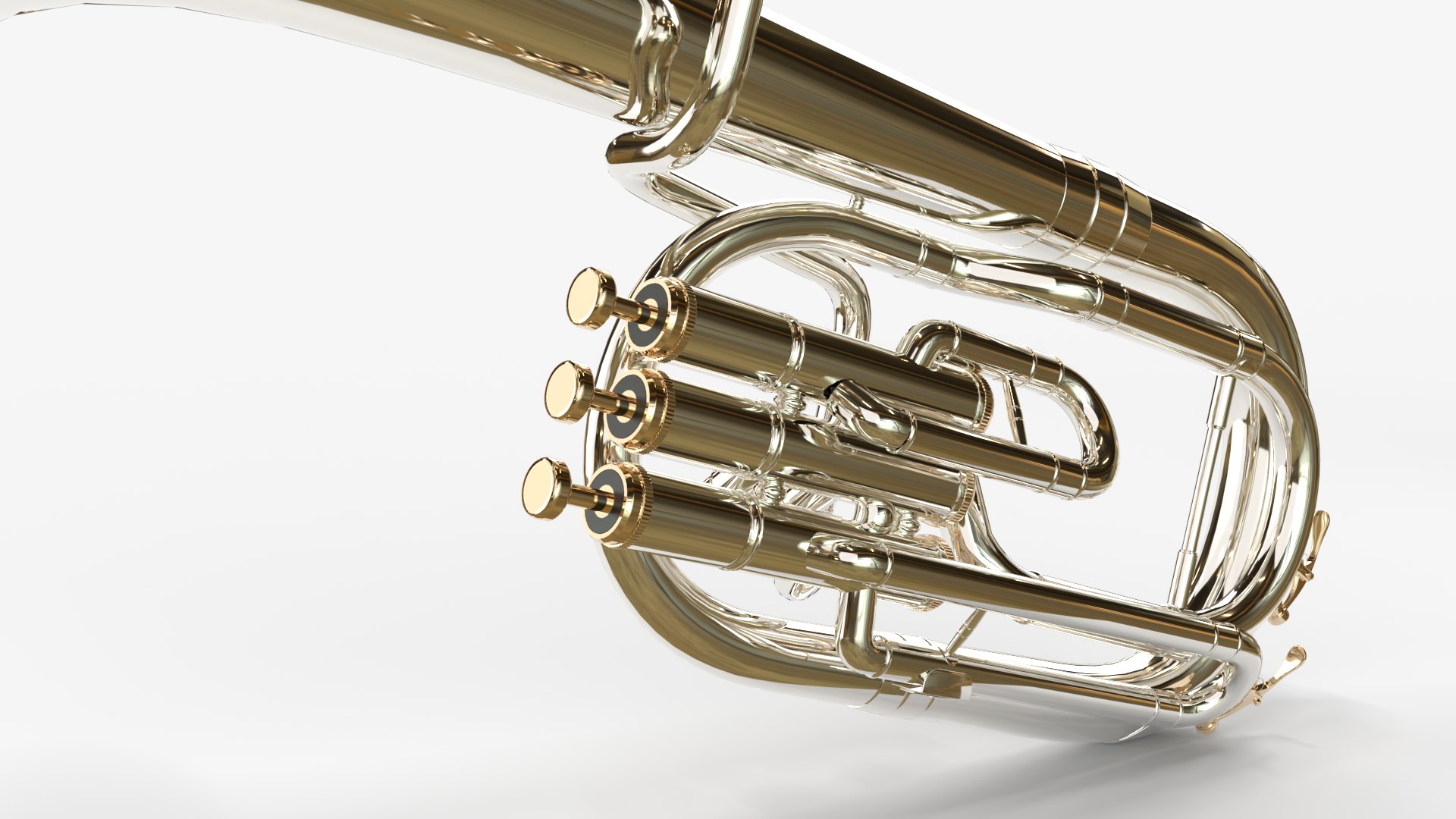 Alto Horn And Tenor Horn Three Types Of Materials Brass Copper And ...