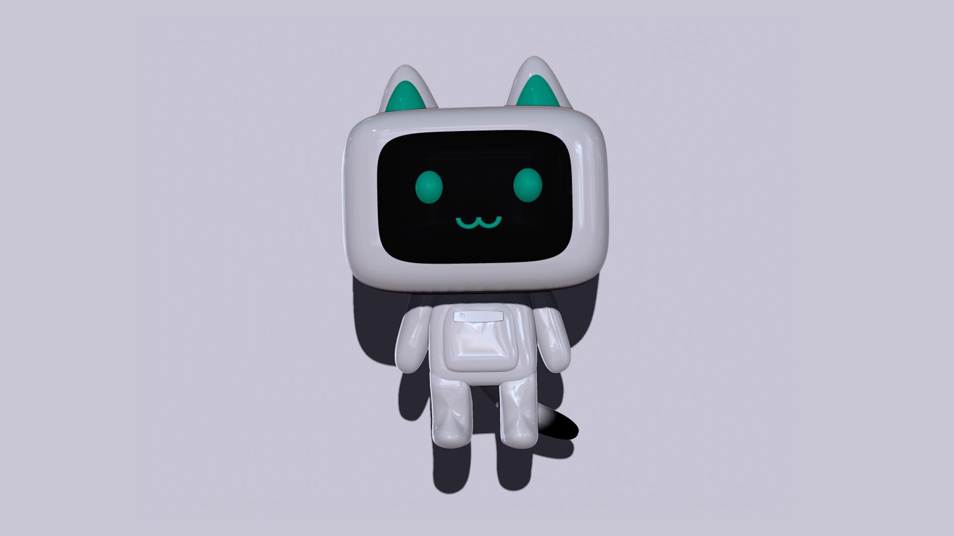 Cat Robot 3D Model - TurboSquid 1741985