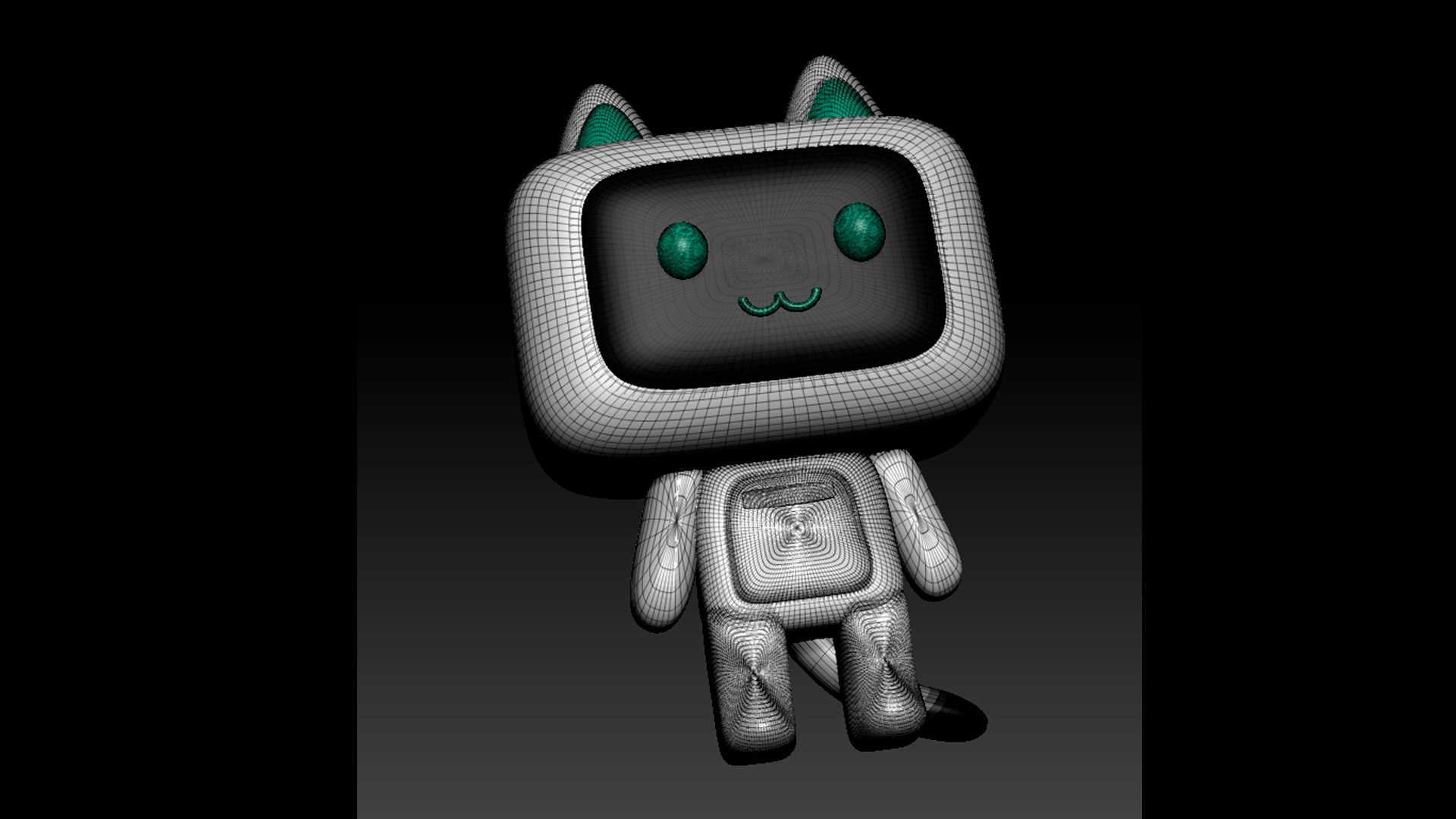 Cat Robot 3D Model - TurboSquid 1741985