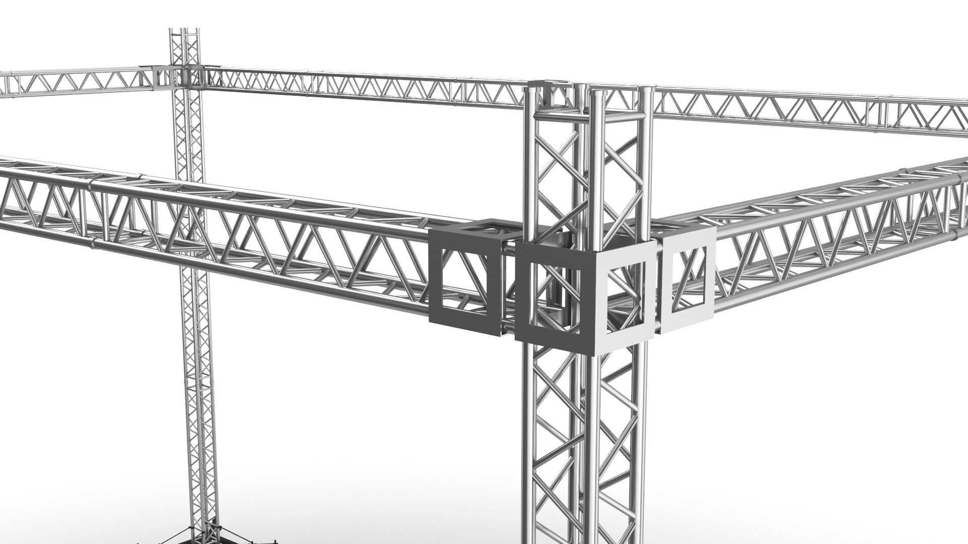 Real Truss 3D Model - TurboSquid 1630600