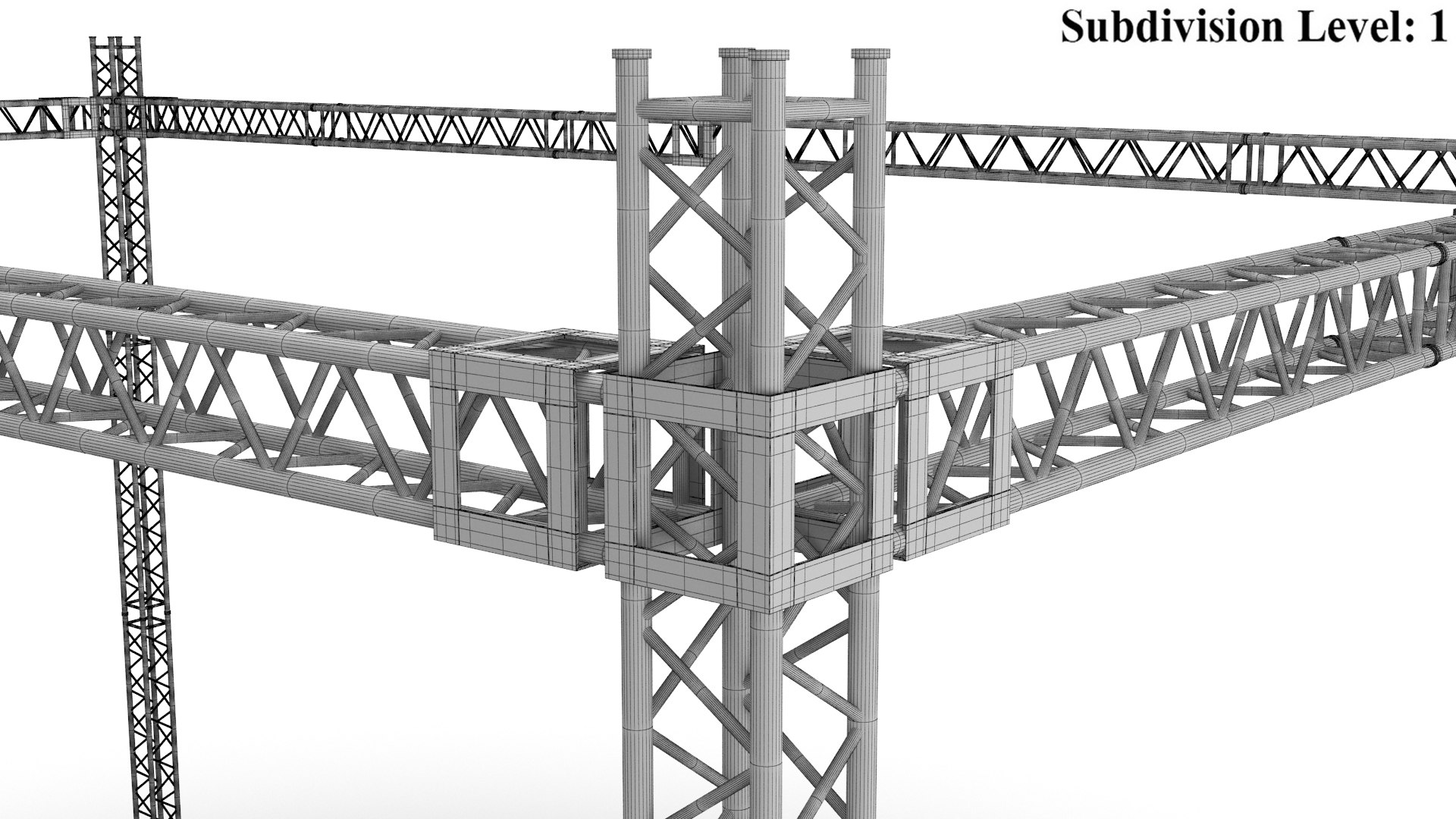 Real Truss 3D Model - TurboSquid 1630600