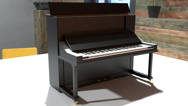 Piano model - TurboSquid 1568315