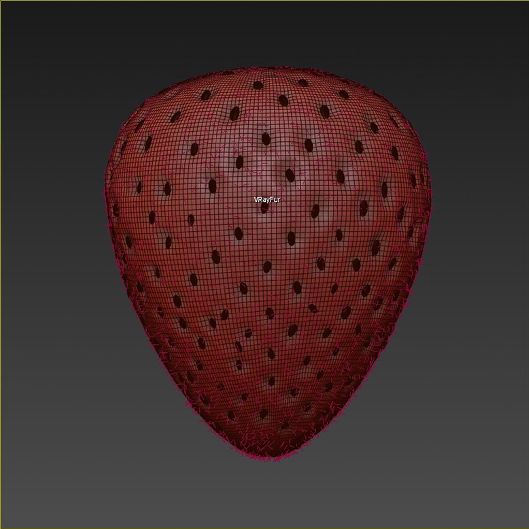 Strawberry Berry 3d Model