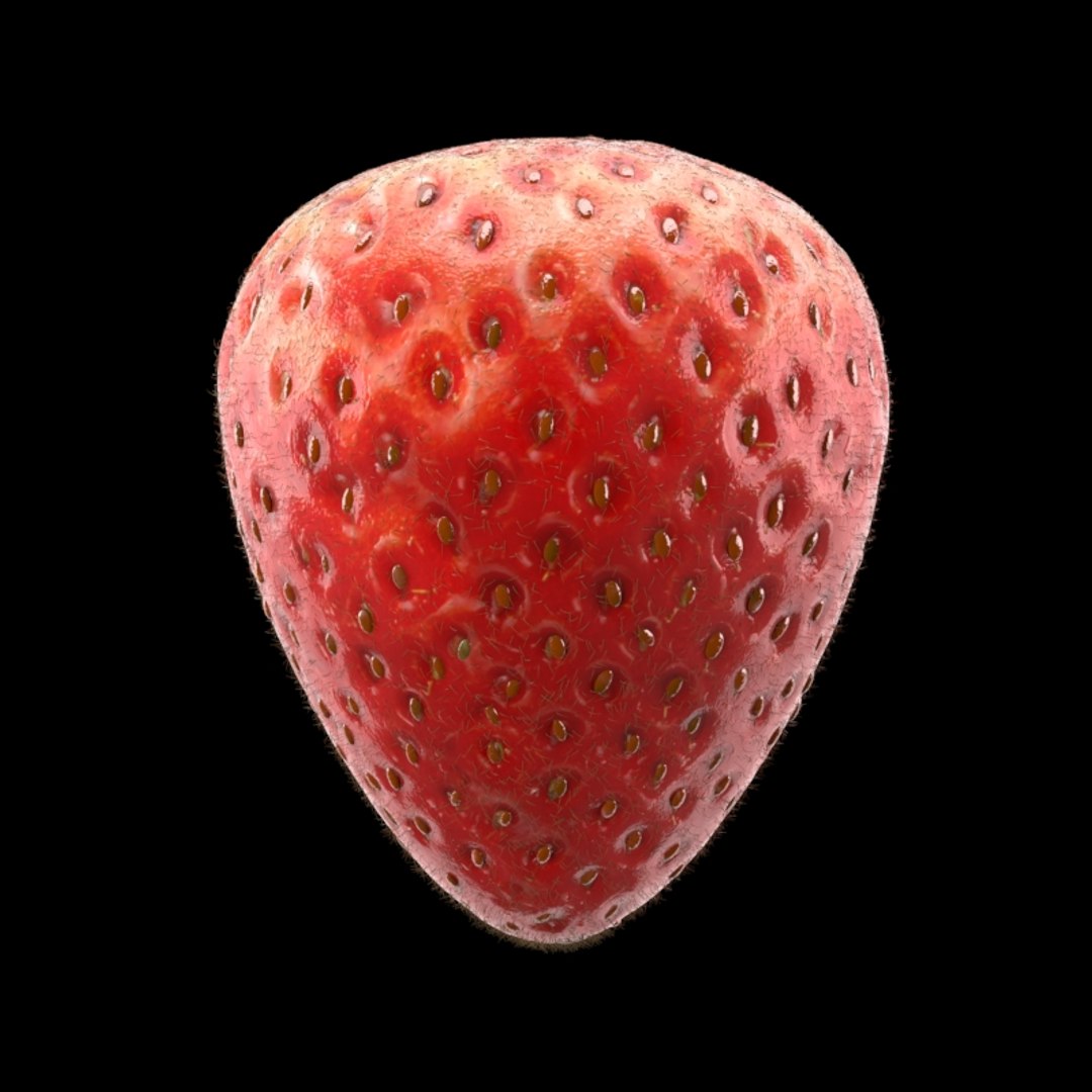 Strawberry Berry 3d Model