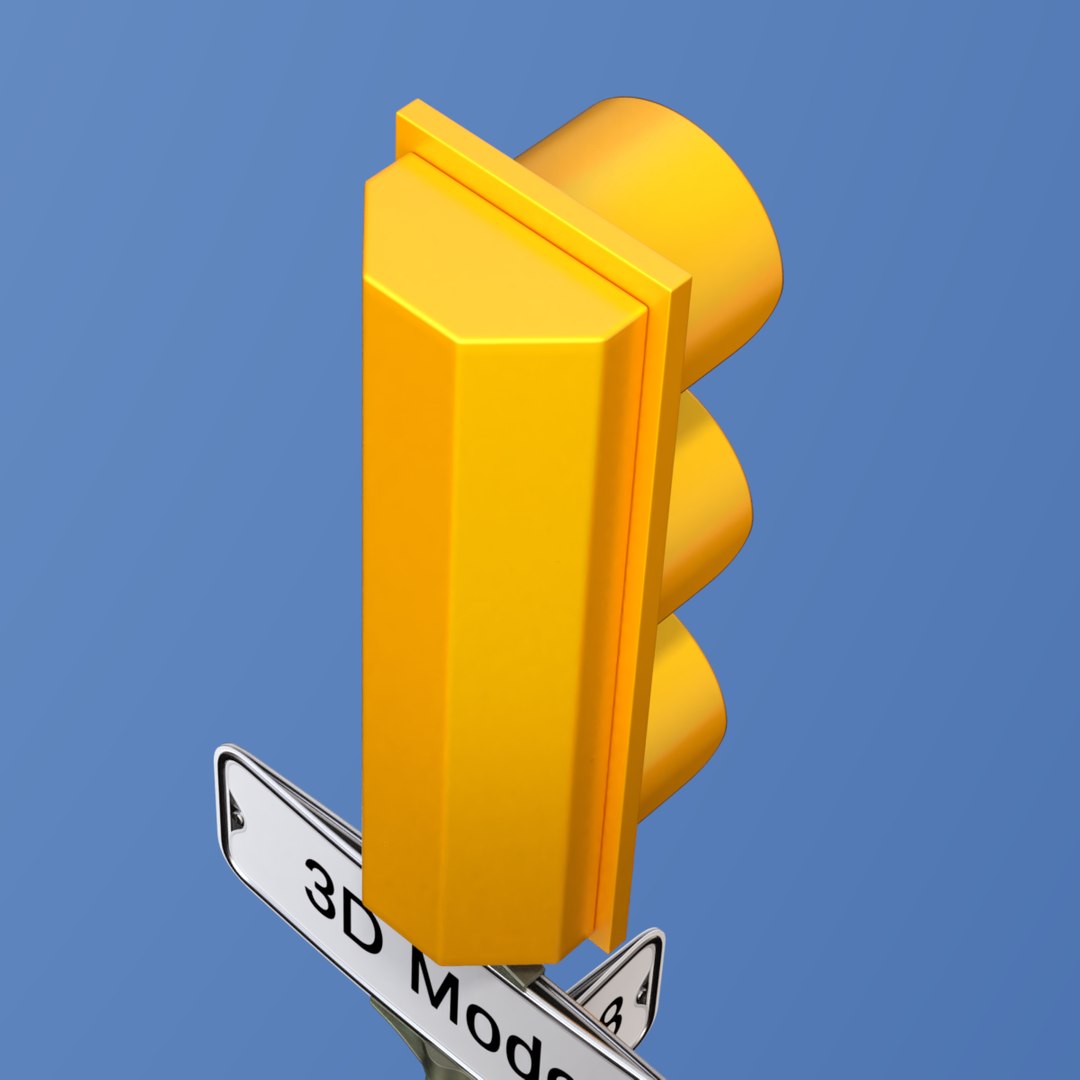 Light Sign Traffic 3D Model - TurboSquid 1348730