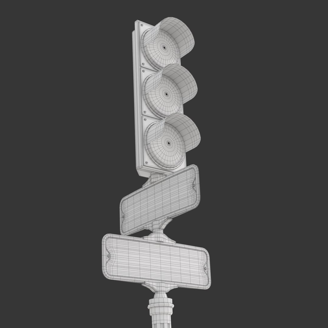 Light Sign Traffic 3D Model - TurboSquid 1348730
