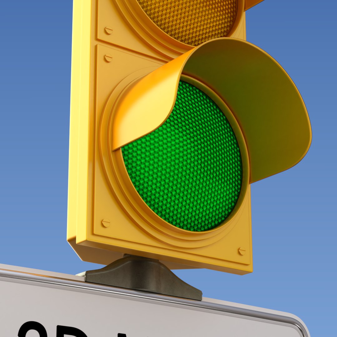 Light Sign Traffic 3D Model - TurboSquid 1348730