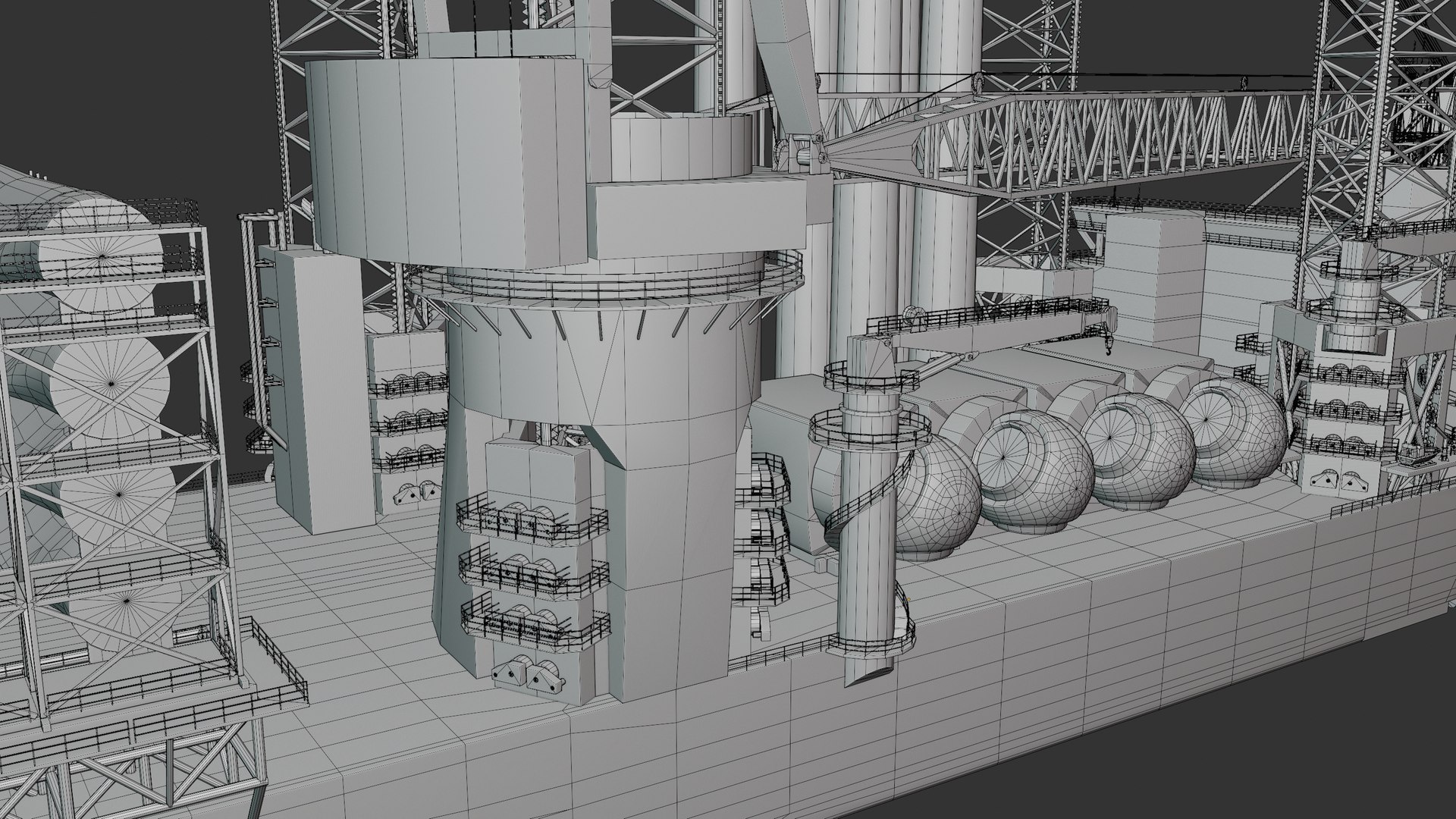 3D Model Offshore Wind Turbine Vessel - TurboSquid 2272370