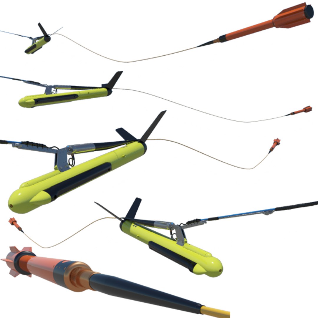 Marine Towfish 3d 3ds