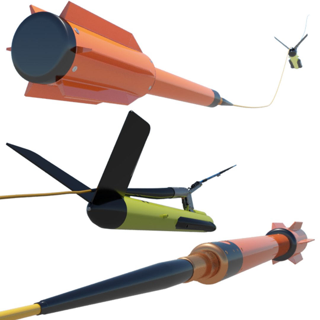 Marine Towfish 3d 3ds