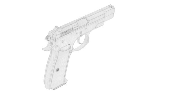modelo 3d CZ 75 personalizado - TurboSquid 1961424