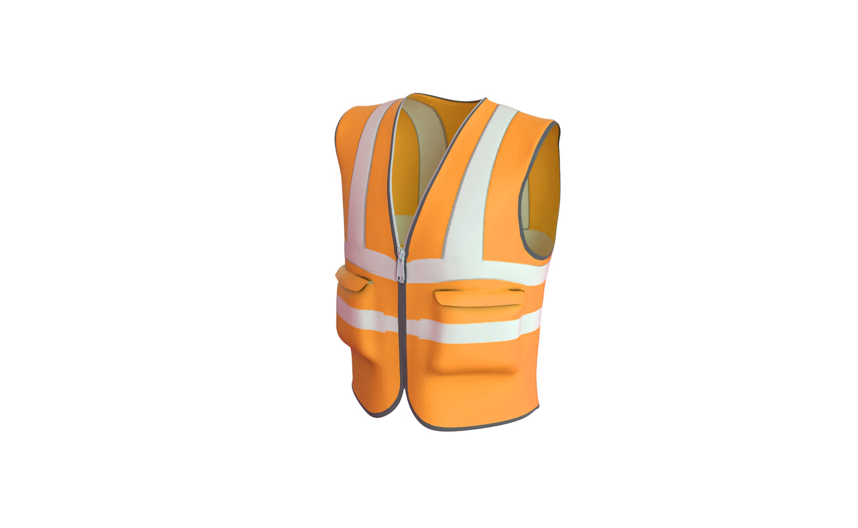 Realistic Worker Vest 005 Model - TurboSquid 2318927