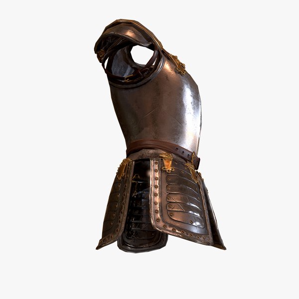 3d model medieval armor