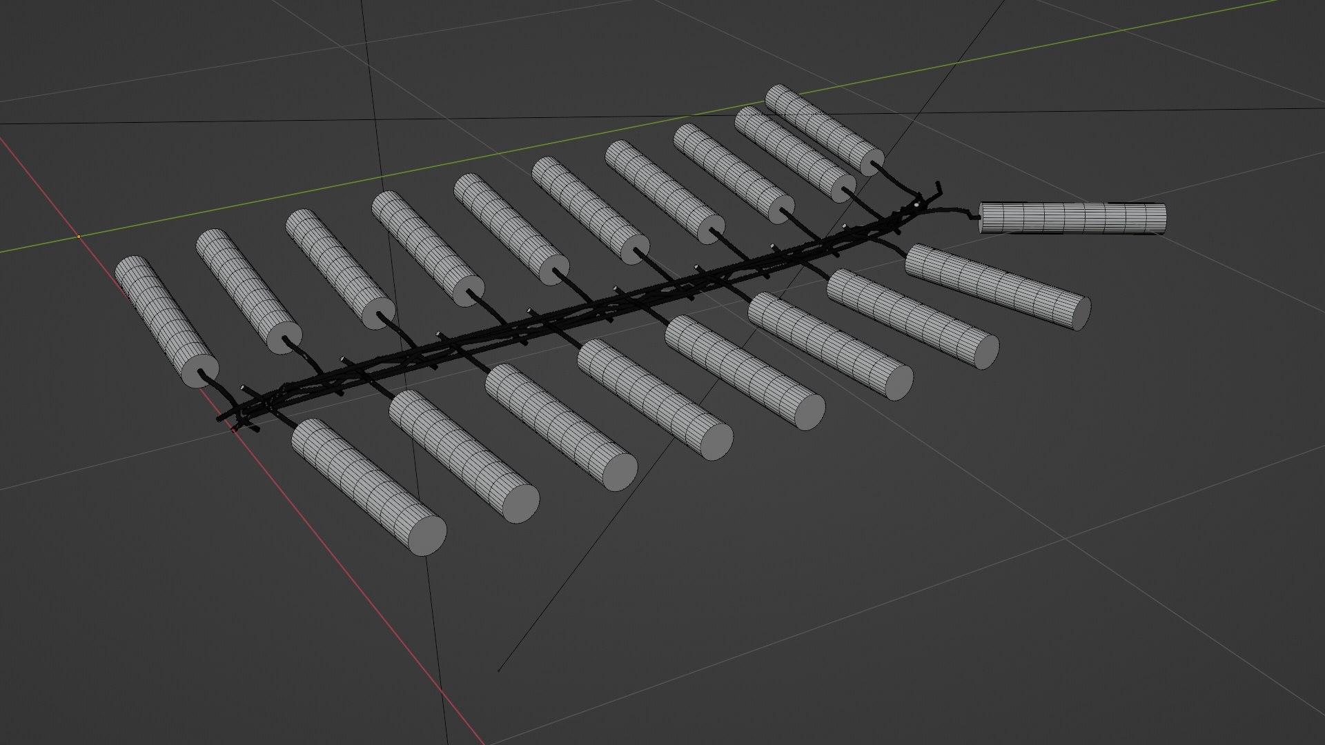 3D Full procedural cracker model and full customizable made from ...