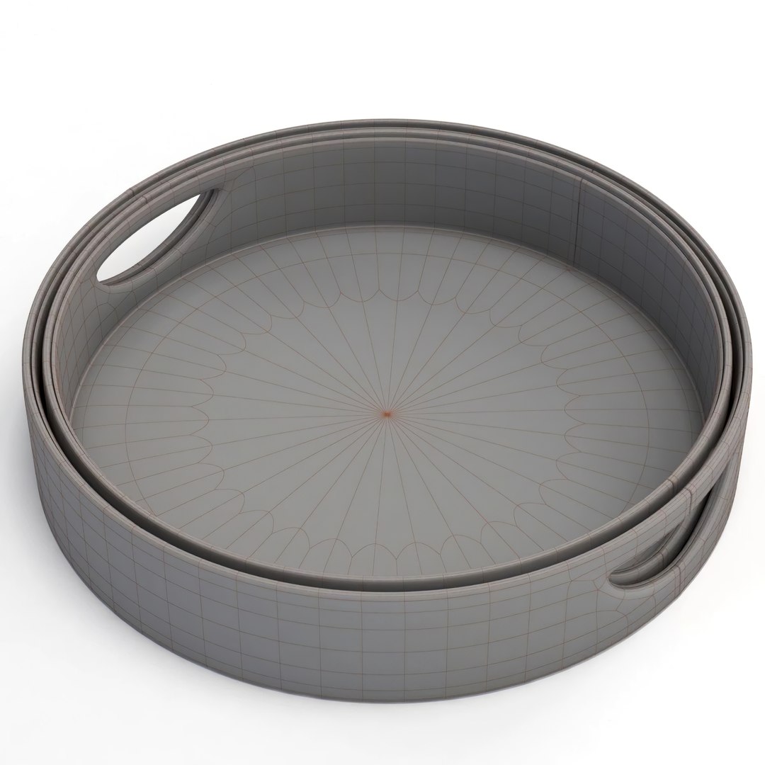 Calligaris Damian PVC Tray 3D Model - TurboSquid 2012251