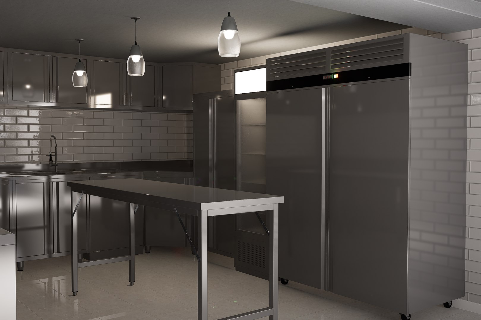 Commercial Kitchen Stainless Steel Workbenches Are Suitable For ...