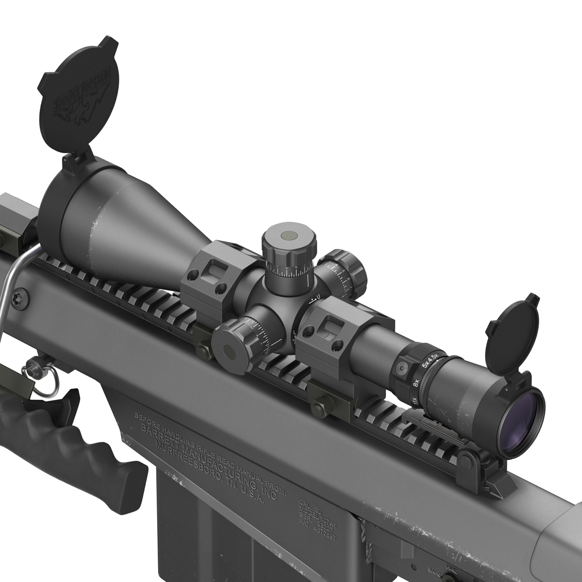 max sniper rifle barrett m107