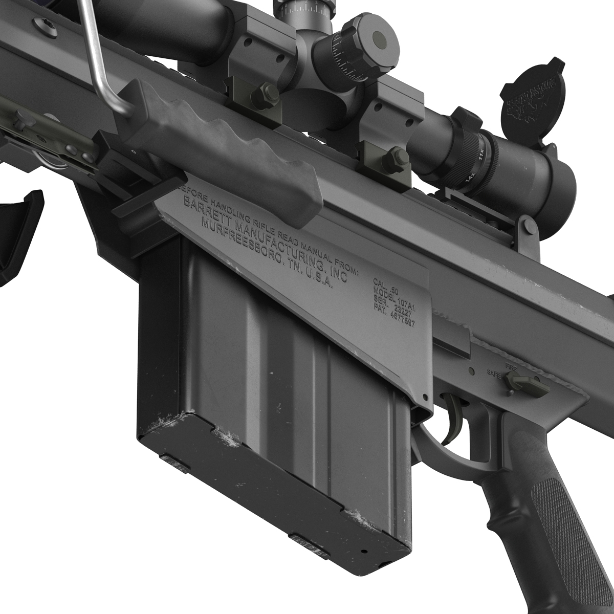 max sniper rifle barrett m107