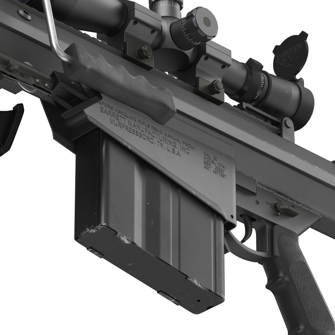max sniper rifle barrett m107