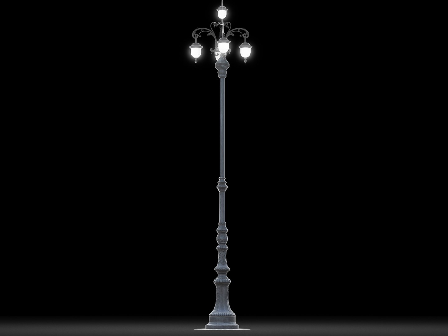 3D Street Lamp - TurboSquid 1700622