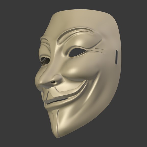 3d anonymous mask model