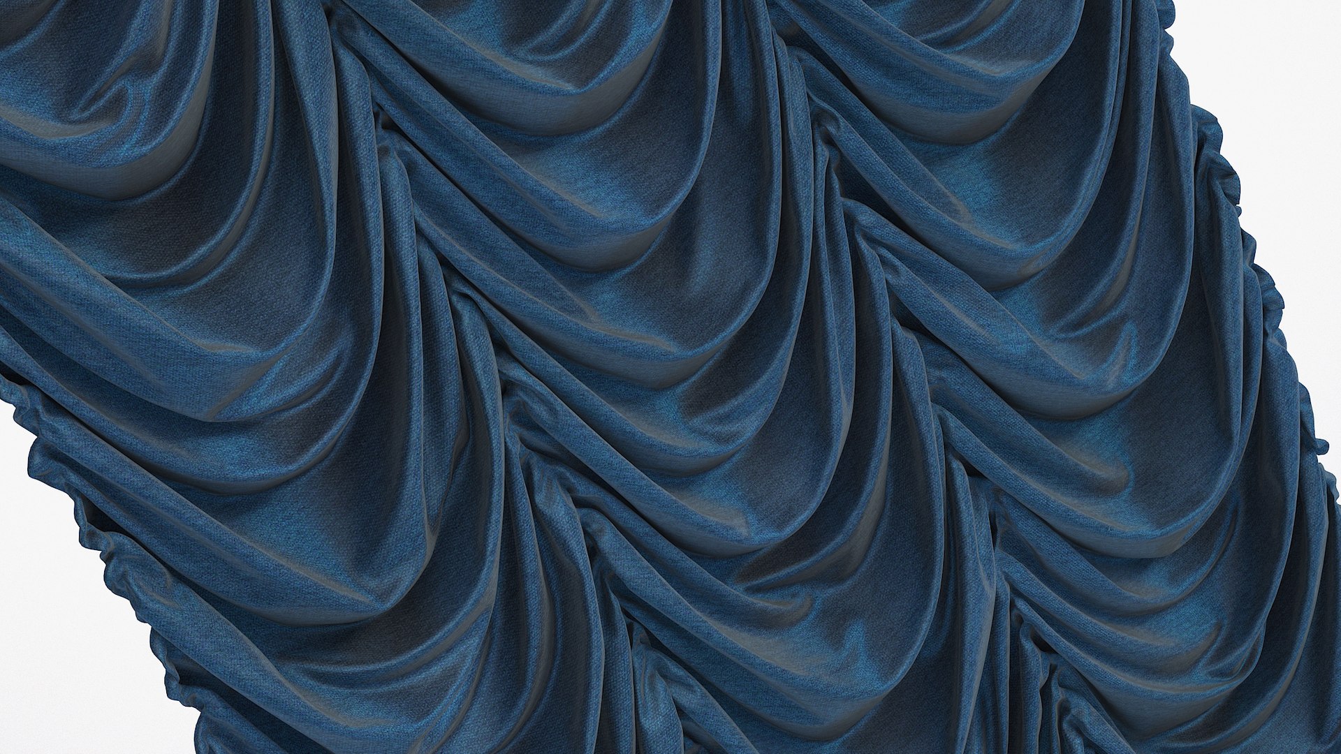 Austrian Curtain Model - TurboSquid 1828430