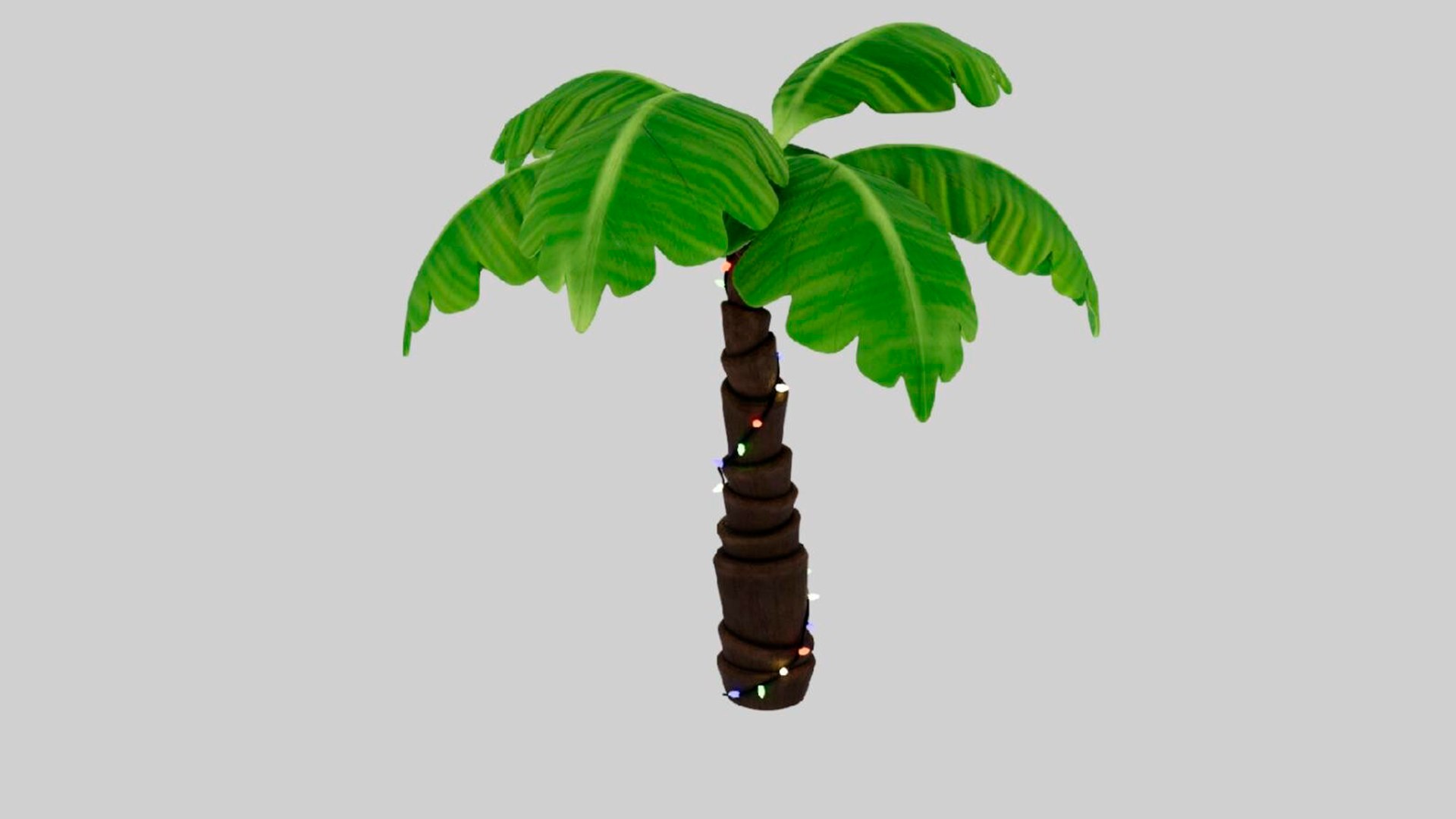 3D 4 Palm Trees Model - TurboSquid 2185135