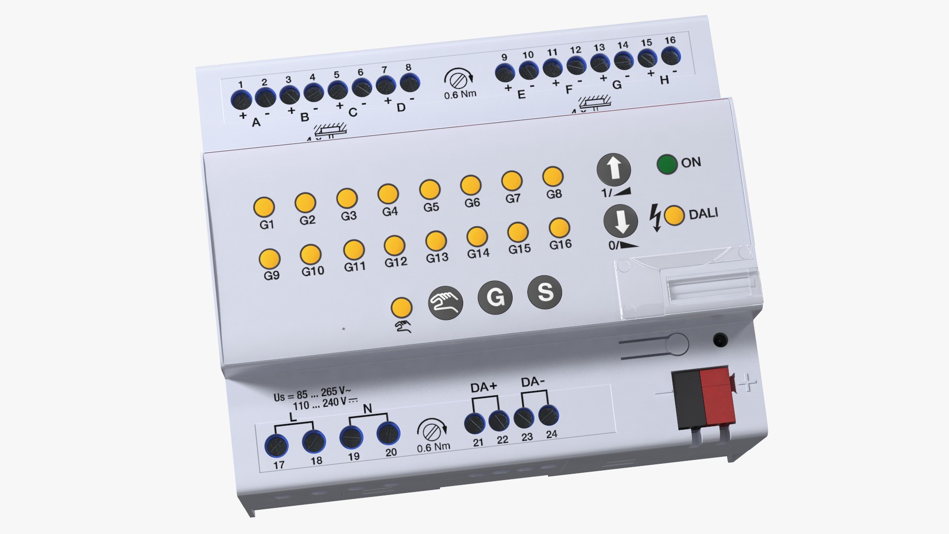 DALI Light Controller 8-Fold 3D Model - TurboSquid 1901506