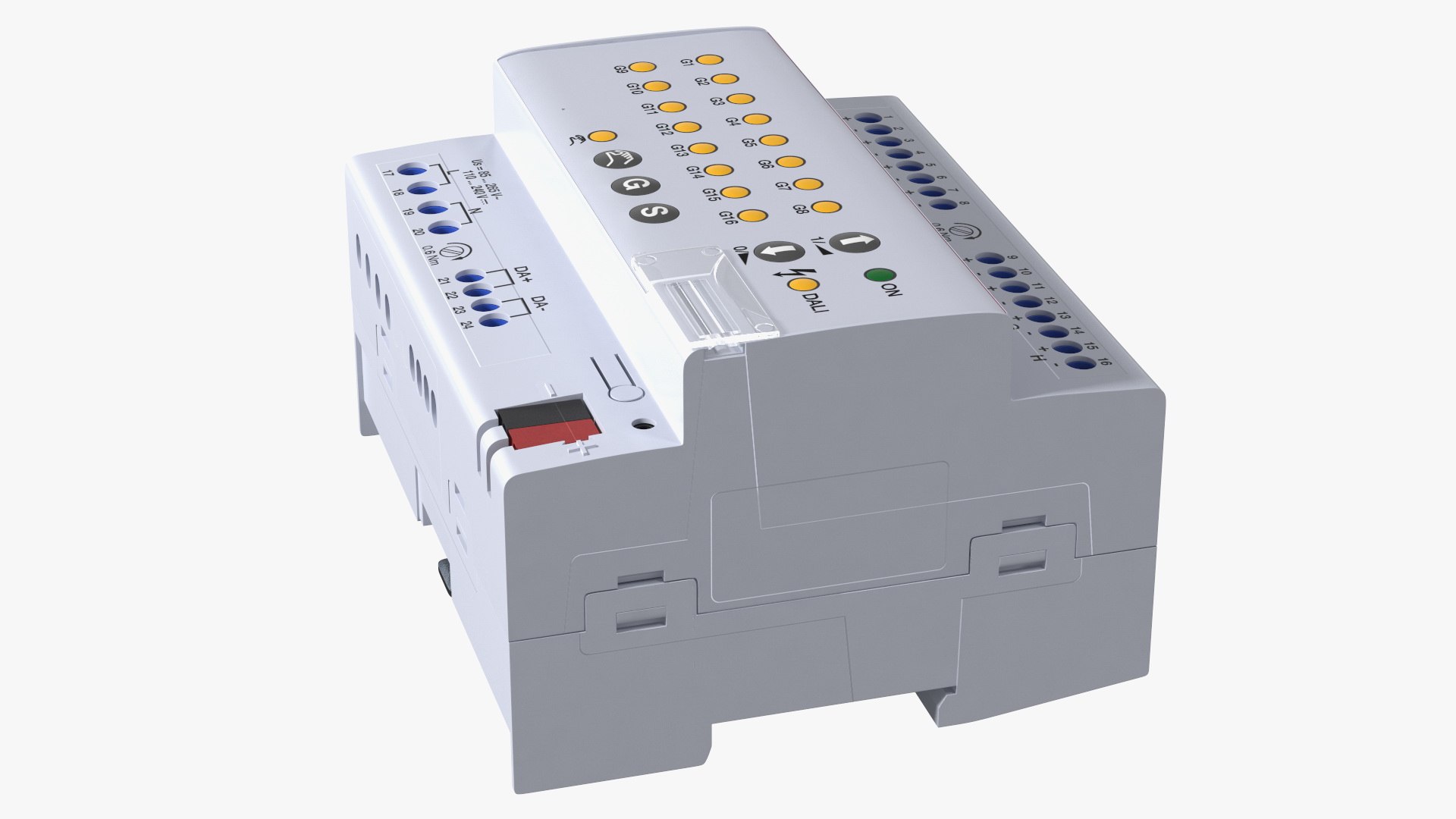 DALI Light Controller 8-Fold 3D Model - TurboSquid 1901506