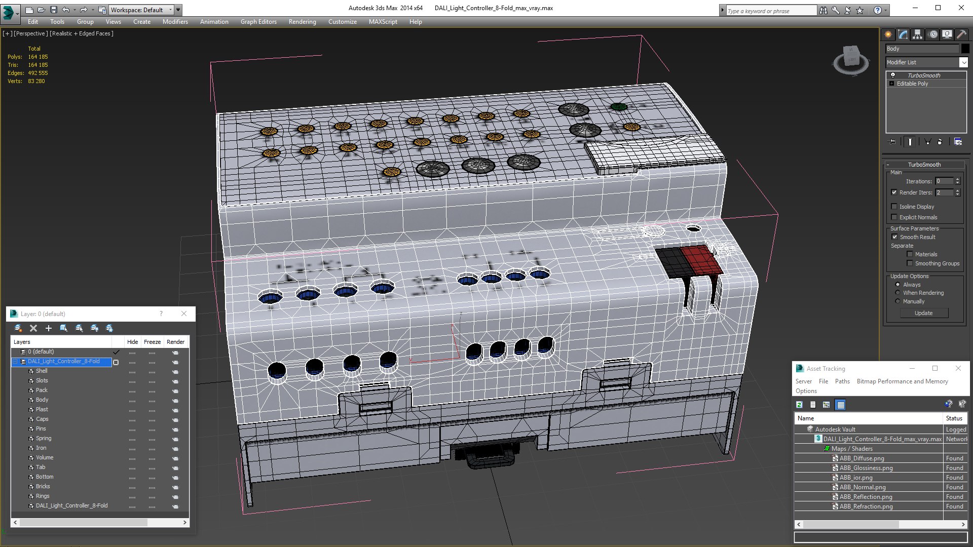 DALI Light Controller 8-Fold 3D Model - TurboSquid 1901506