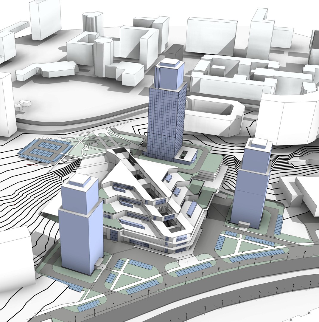 Shopping Center Model - TurboSquid 1928149
