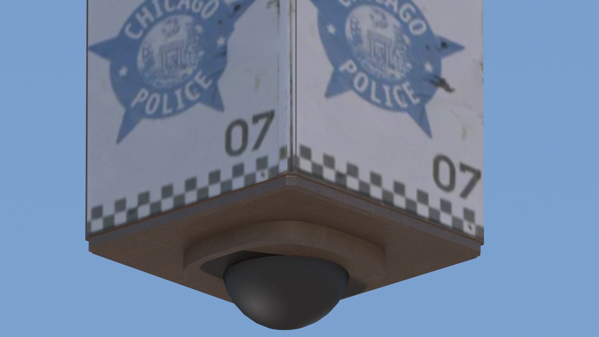 3D Model Chicago Police Observation Device POD - TurboSquid 1777296